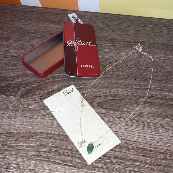Fossil | Jewelry | Fossil Charm Necklace | Poshmark